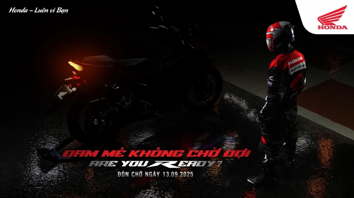 Honda Winner 2026 chốt lịch ra mắt tại Việt Nam vào 13/9: Thiết kế cực chất, tên gọi sẽ là Winner R?